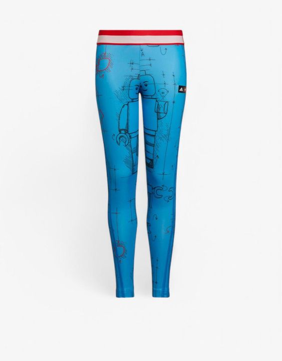 ADIDAS x Lego Tech Pack Leggings Blue на ТОП цена в Dress4less