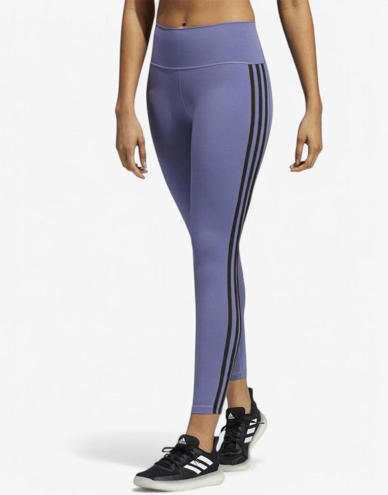 ADIDAS Training Belive This 2.0 3-Stripes 7/8 Tights Purple на ТОП цена ...