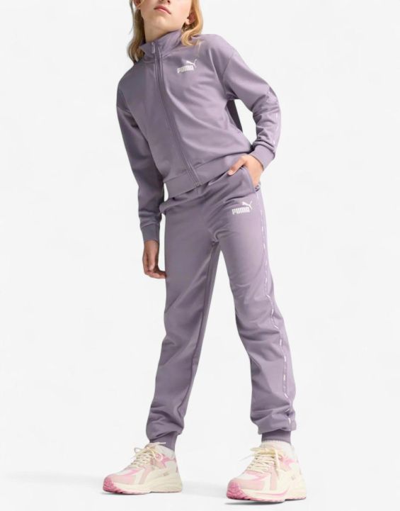 PUMA Essential Tape Tricot Tracksuit Purple на ТОП цена в Dress4less