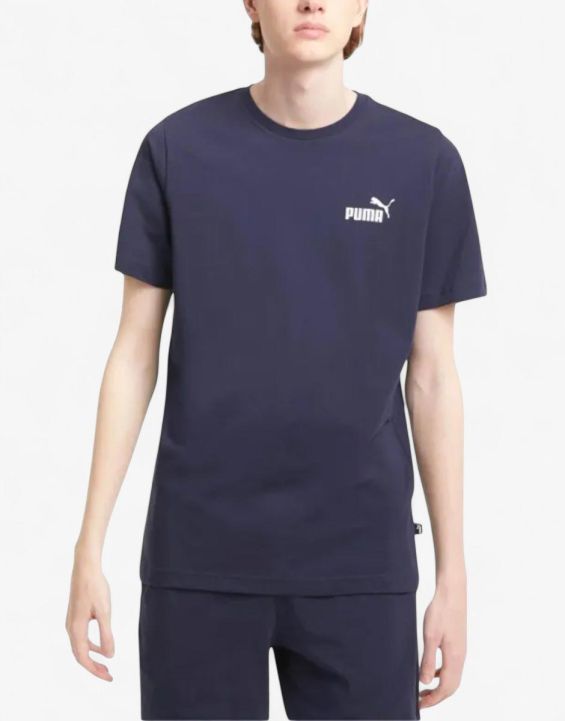 PUMA Essentials Small Logo Tee Blue на ТОП цена в Dress4less