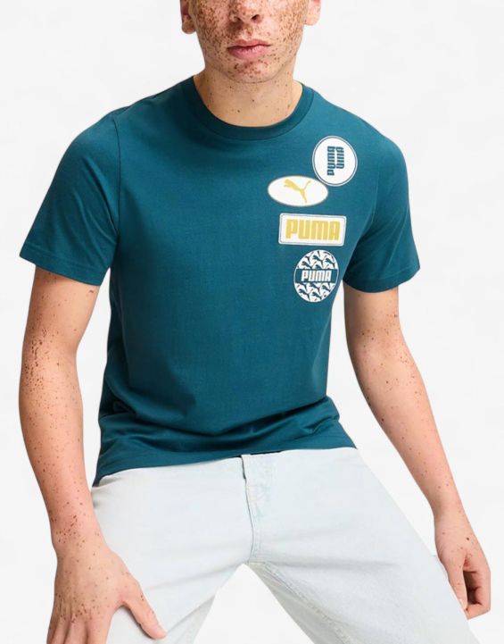 PUMA Graphics Icon Tee Green на ТОП цена в Dress4less
