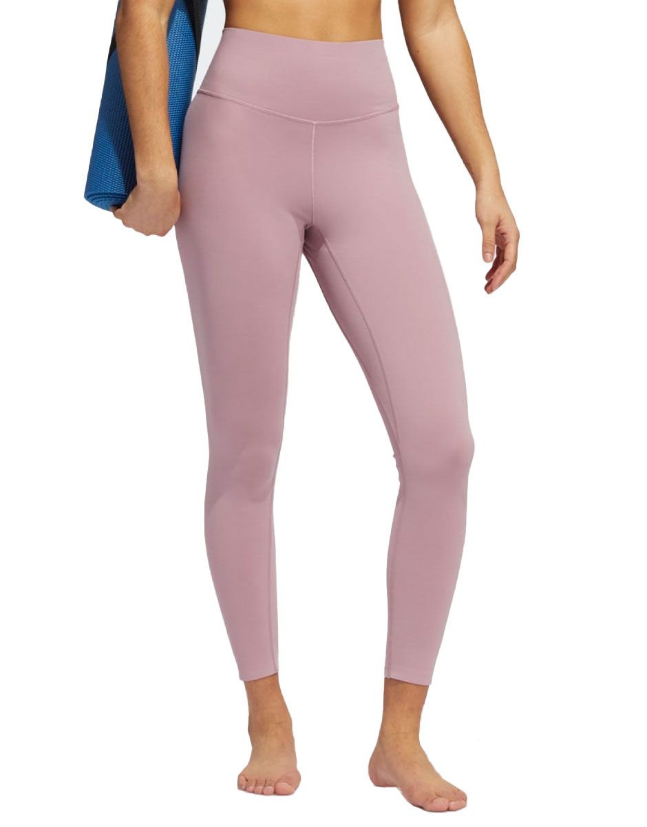 Купи Дамски клин ADIDAS Yoga Luxe Studio 7/8 Leggings Purple В цвят ...