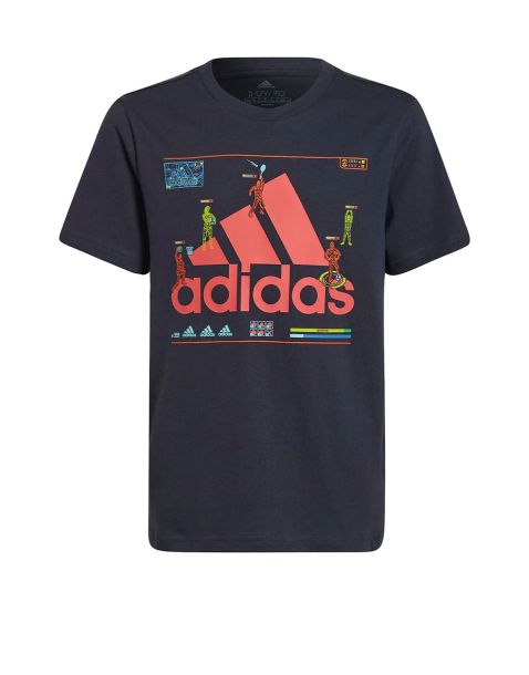 ADIDAS Gaming Graphic Tee Dark Blue на ТОП цена в Dress4less