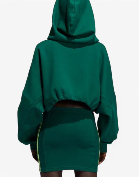 Купи Дамска рокля ADIDAS x Ivy Park Hooded Cut Out Dress Green В цвят ...