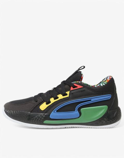 PUMA Court Rider Chaos Trash Talk Basketball Shoes Black/Multi на ТОП ...