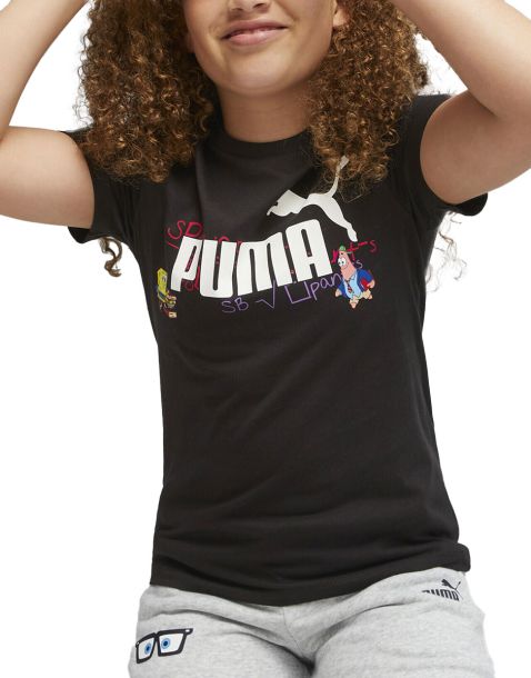 PUMA x Spongebob Squarepants Tee Black на ТОП цена в Dress4less