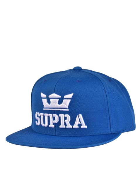 SUPRA Above Snapback Hat Ocean/White на ТОП цена в Dress4less