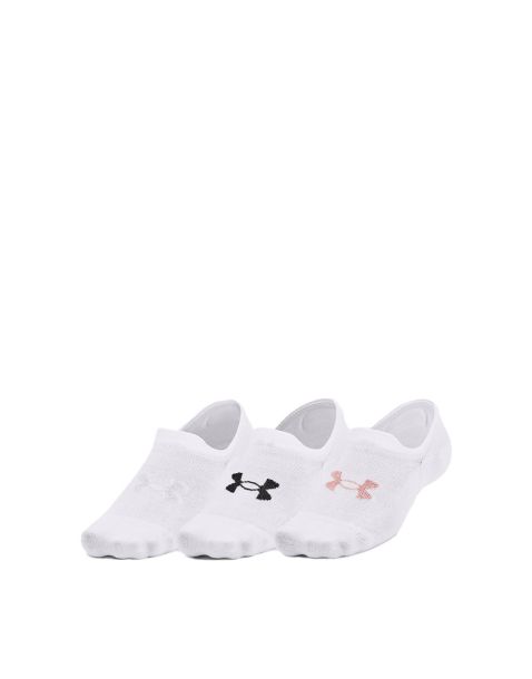 UNDER ARMOUR 3-Packs Essential Ultra Low Cut Socks White на ТОП цена в ...